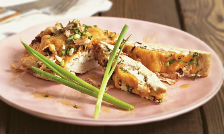 Chicken Fillet with Cream Cheese and Bacon – HOME – mydiarydiet.com